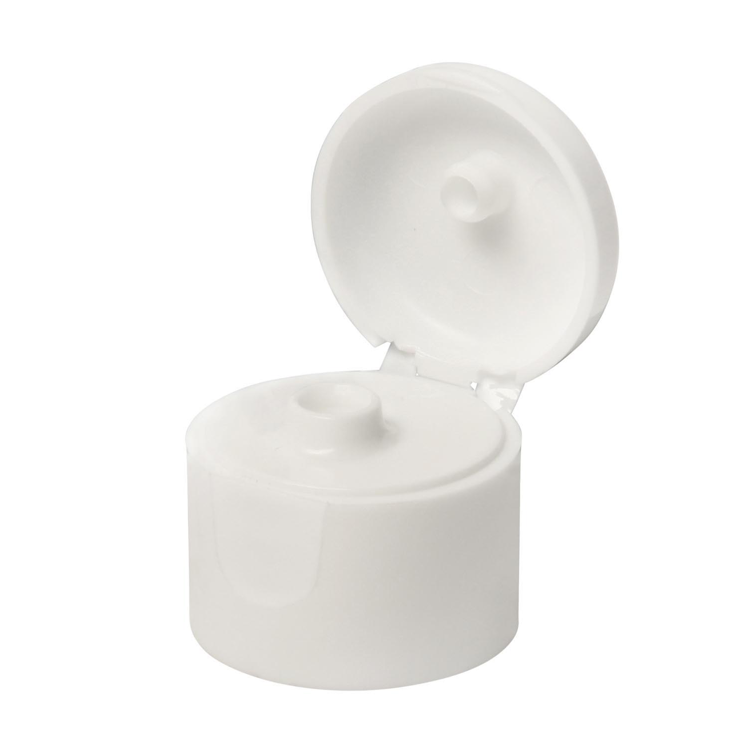 24-410 Closure flip top smooth white, 2.5mm opening