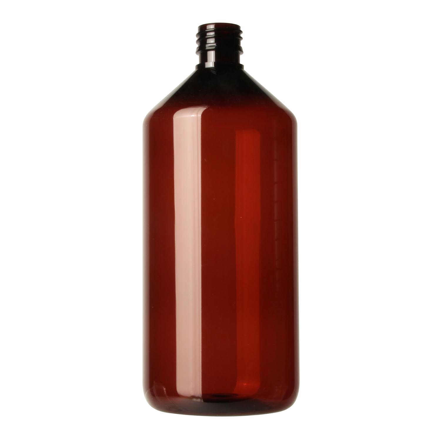 1000ml PET flaschen F0535A - 28 ROPP PET flasche amber